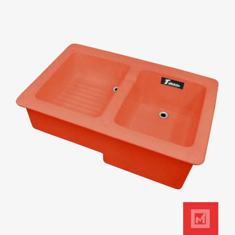 Pila Talishte terracota lavadero izquierdo